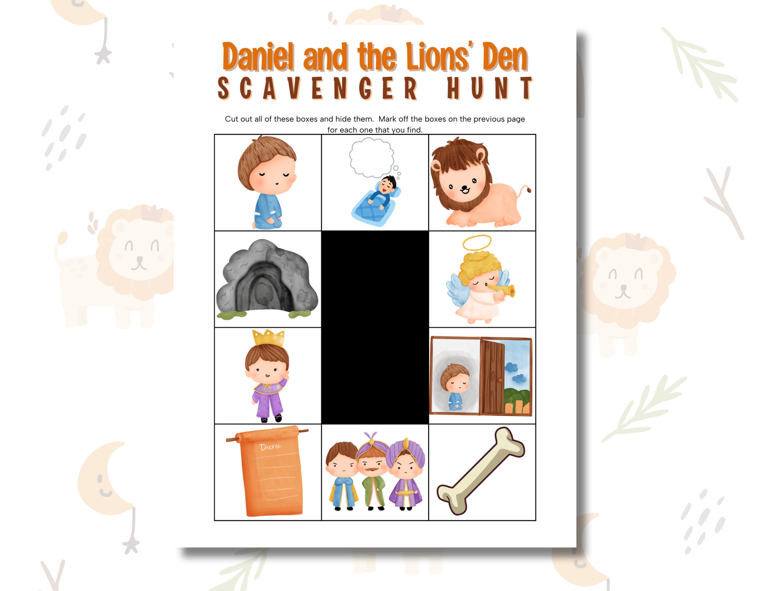 Dare to Be Daniel Vacation Bible School (VBS) Activity Set - Etsy
