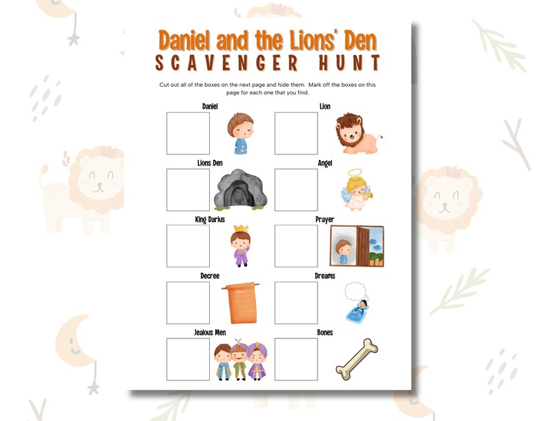 Dare to Be Daniel Vacation Bible School (VBS) Activity Set - Etsy