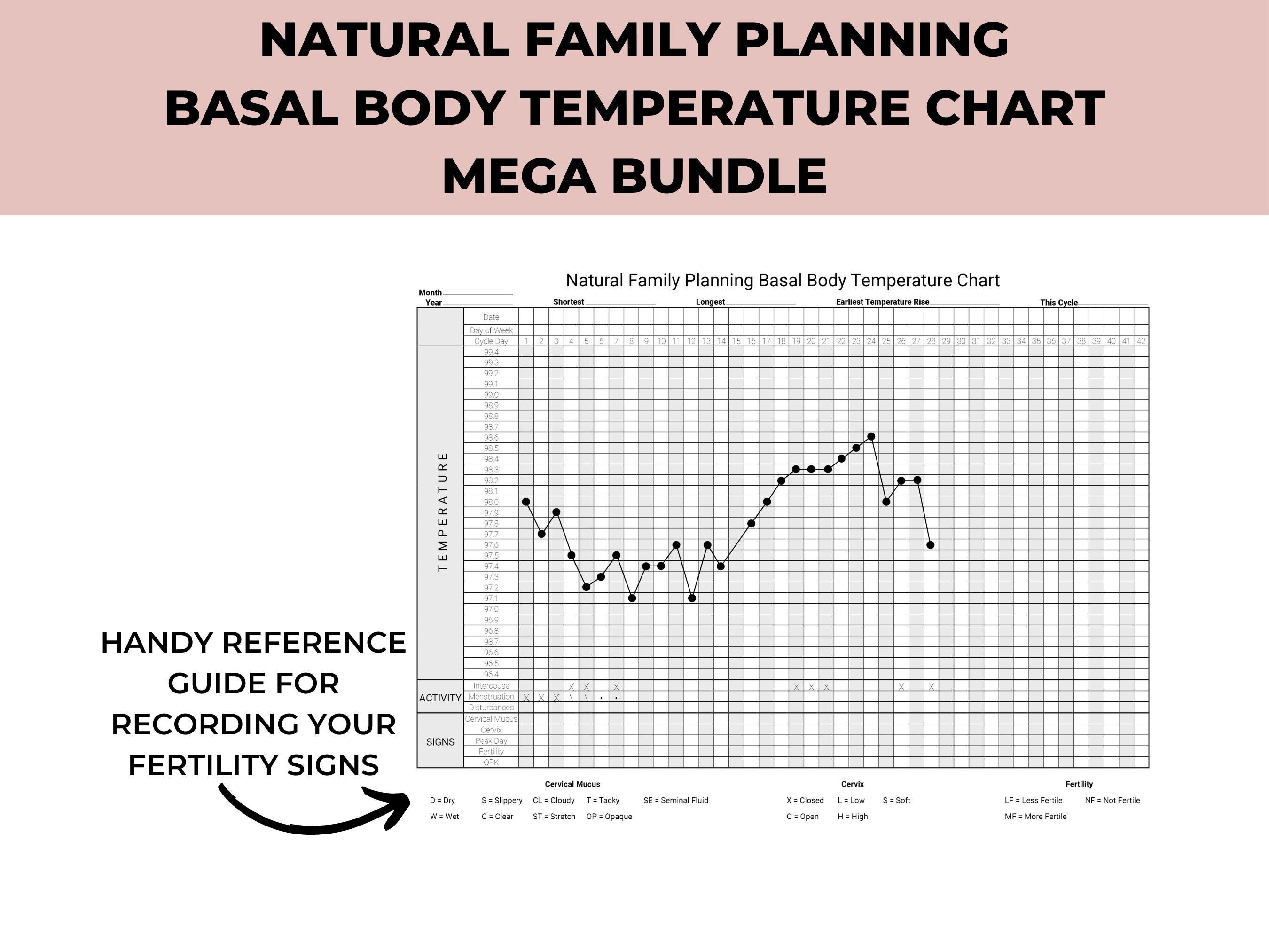 Natural Family Planning Chart