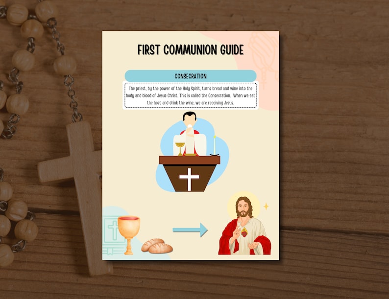 Children's First Holy Communion Guide | Eucharist Preparation for ...