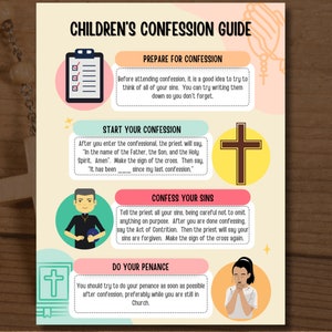 Children's Confession Guide | Helping Catholic Kids Prepare for ...