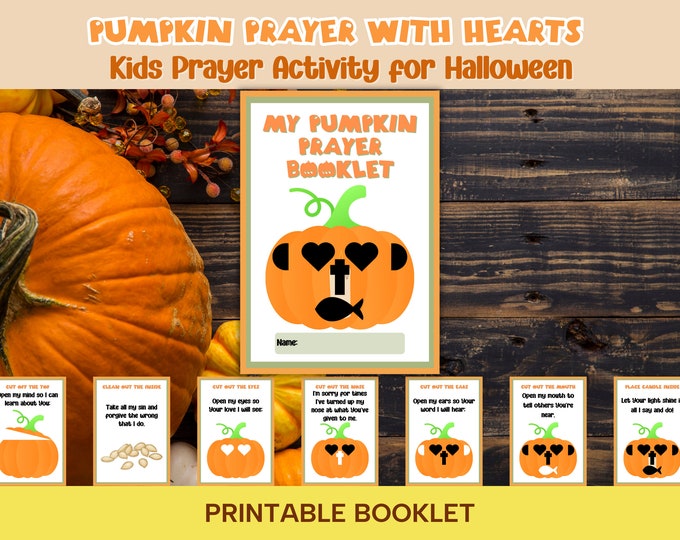 Prayer Pumpkin How to Pray for Kids Fall Fest Pumpkin for Harvest Fest ...