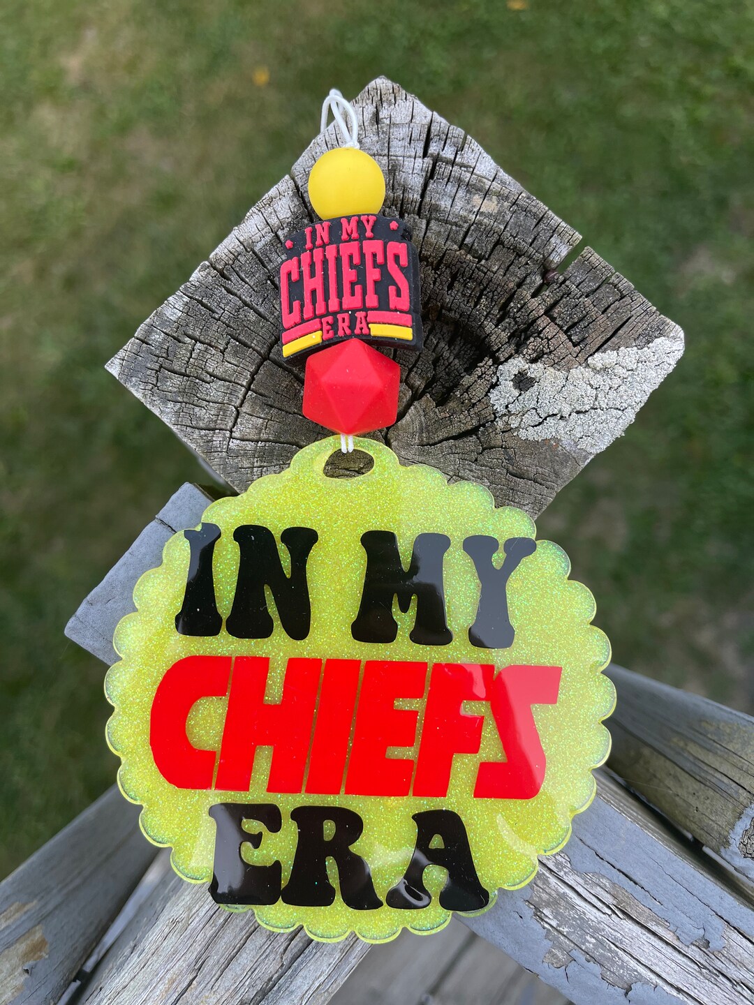 KC Chief Carcharm, KC Chiefs , Car Accessories, Rear View Mirror ...