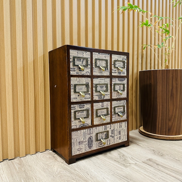 Card Catalog Table - Etsy