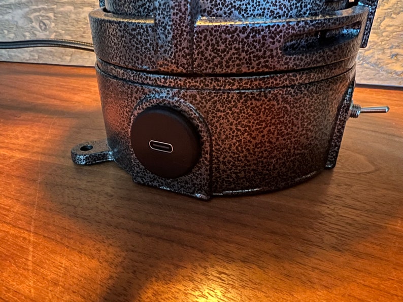 Table Lamp-desk Lamp-edison Steampunk Lamp-rustic Home Decor-gift for ...