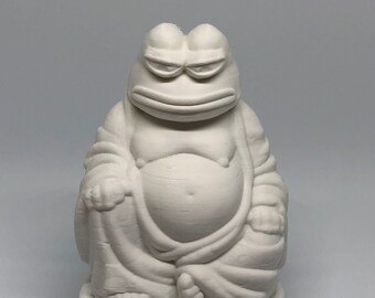 Buddha Frog Statue - Etsy