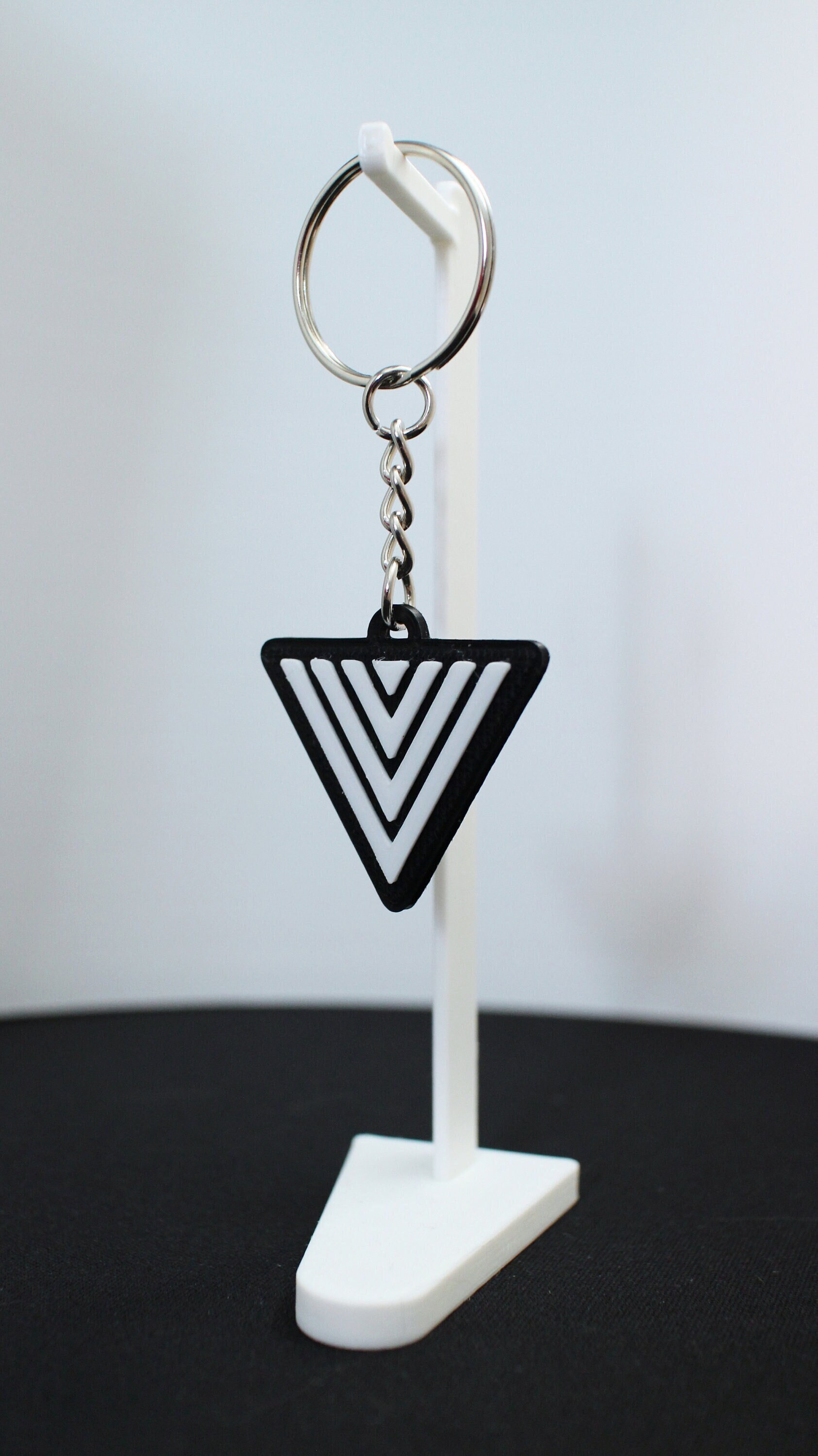 Control Game Inspired - Inverted Pyramid Fob / Keychain Charm - Etsy