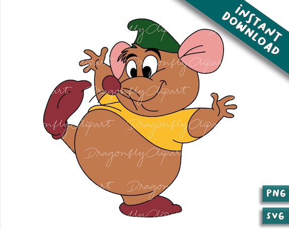 Silueta De Ratones De Cenicienta