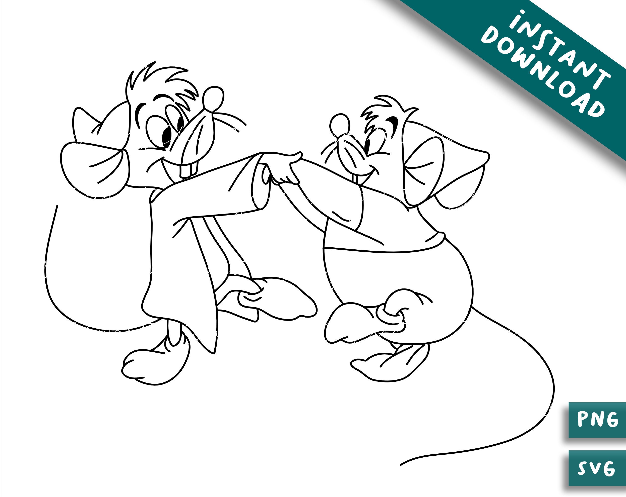 Cinderella Mice, Mice Clipart Svg Png, Svg Cricut Cute Mice, Friend Svg ...