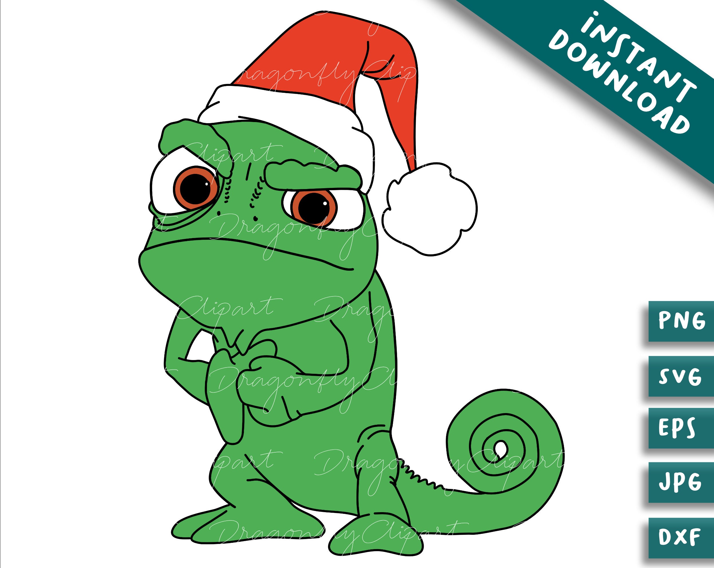 Pascal Raiponce Christmas Christmas Svg Png Svg Cricut - Etsy