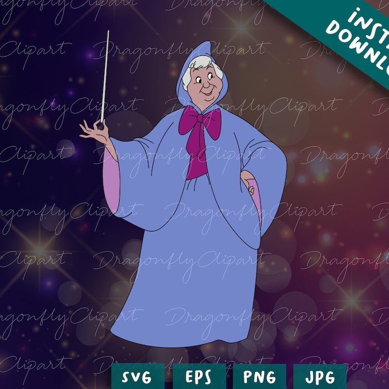 Fairy Godmother Canvas - Etsy UK