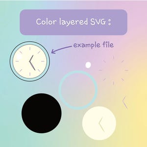 Kawaii Work SVG Bundle - Cute Desk Clipart Pack - Clock & Equipment ...