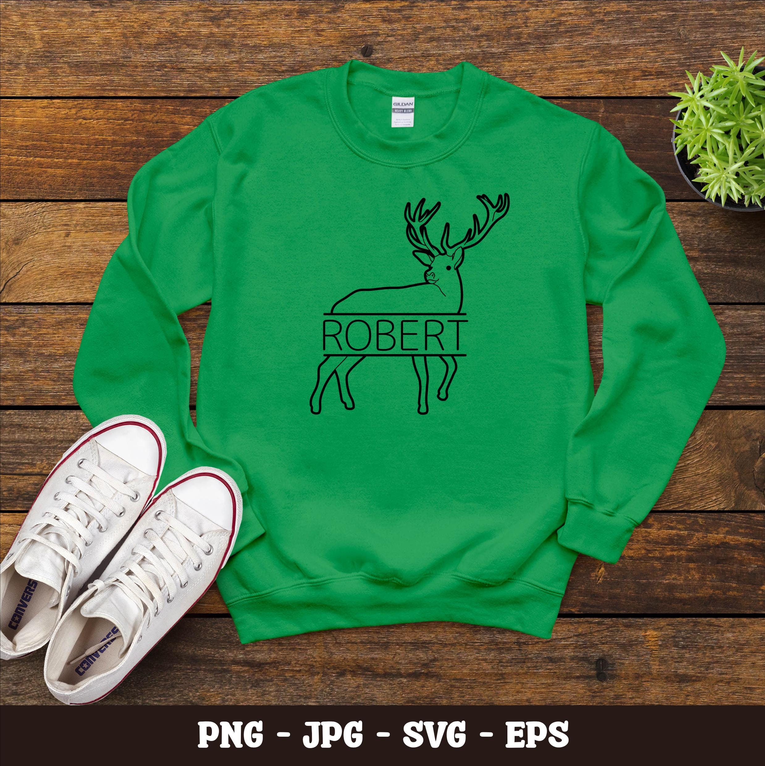 Totem DIY Robert & Red Deer SVG Set – Craft Files for Vinyl Cutting - Etsy