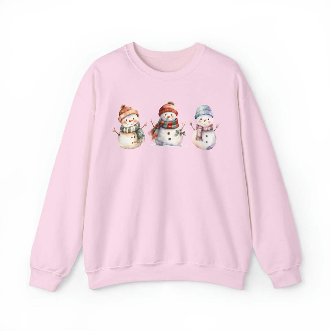Christmas Gift, Snowman Shirt, Snowman Sweater, Snowman Sweatshirt ...