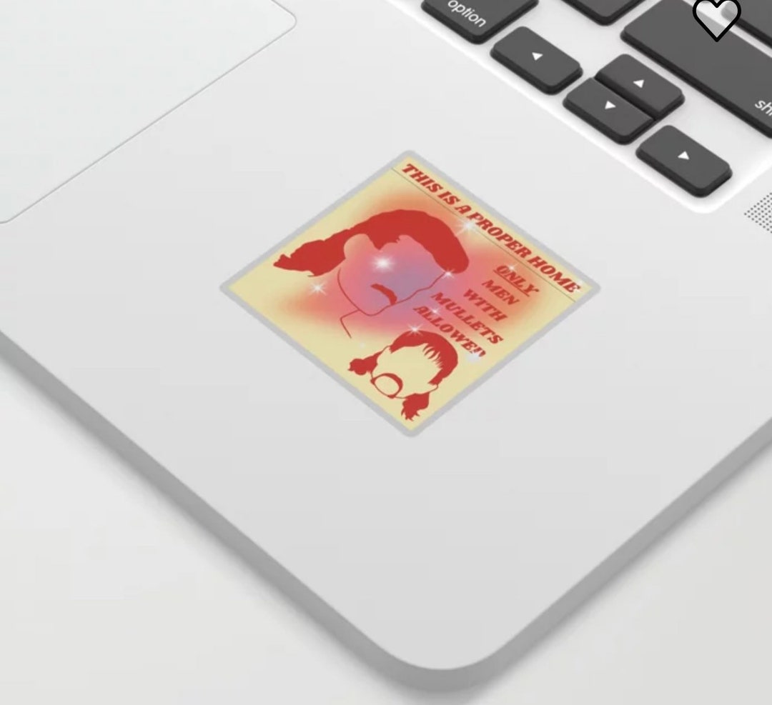 Mullet Lovers Sticker - Etsy