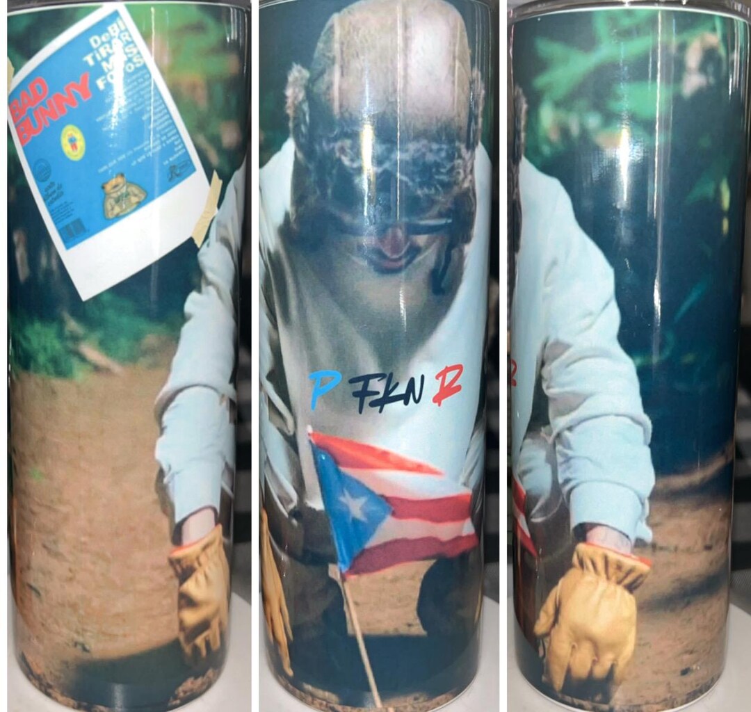 Bad Bunny DTMF 20 Oz Tumbler - Etsy