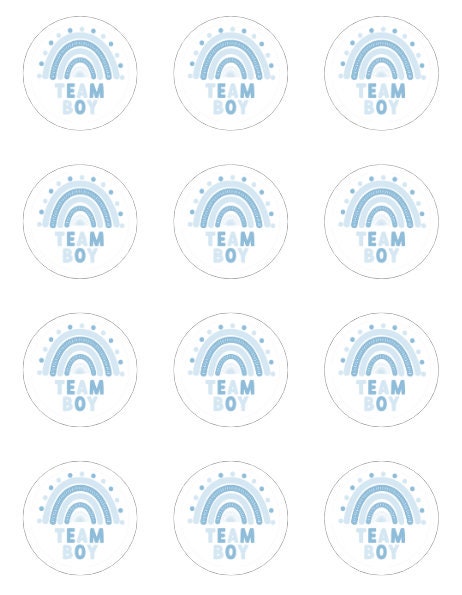 2 Inch Round or 2x2 Inch Square Custom Logo Labels 12 Stickers per ...