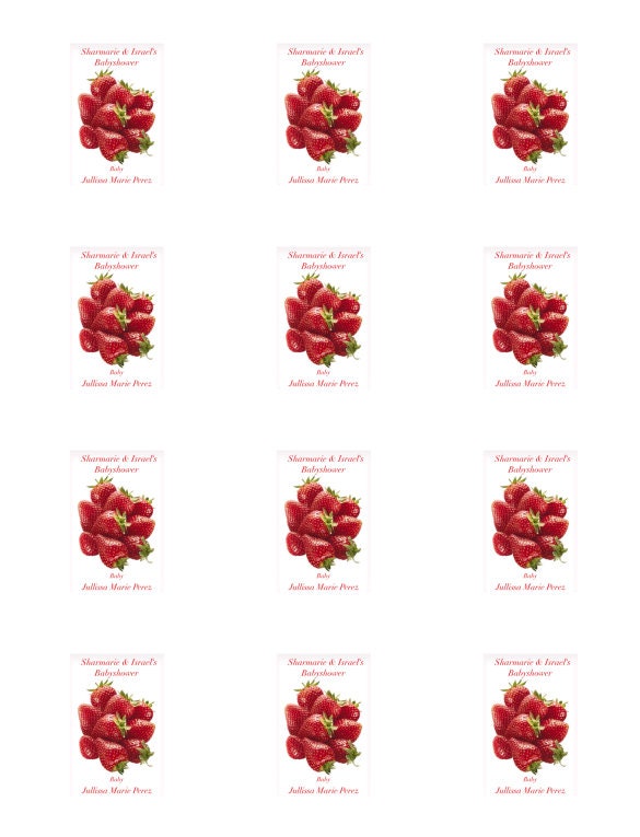 2 Inch Round or 2x2 Inch Square Custom Logo Labels 12 Stickers per ...