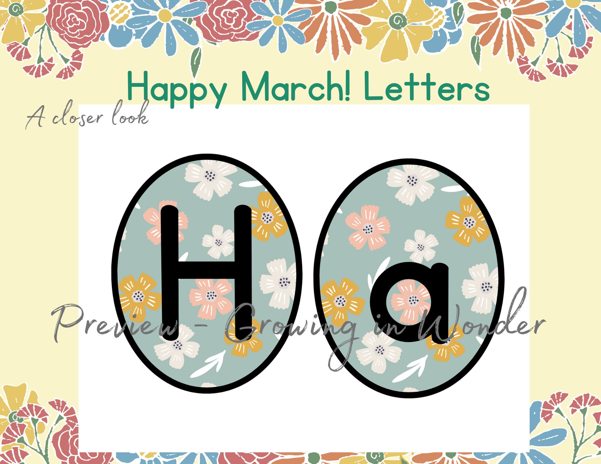 March, Spring Bulletin Board - Etsy