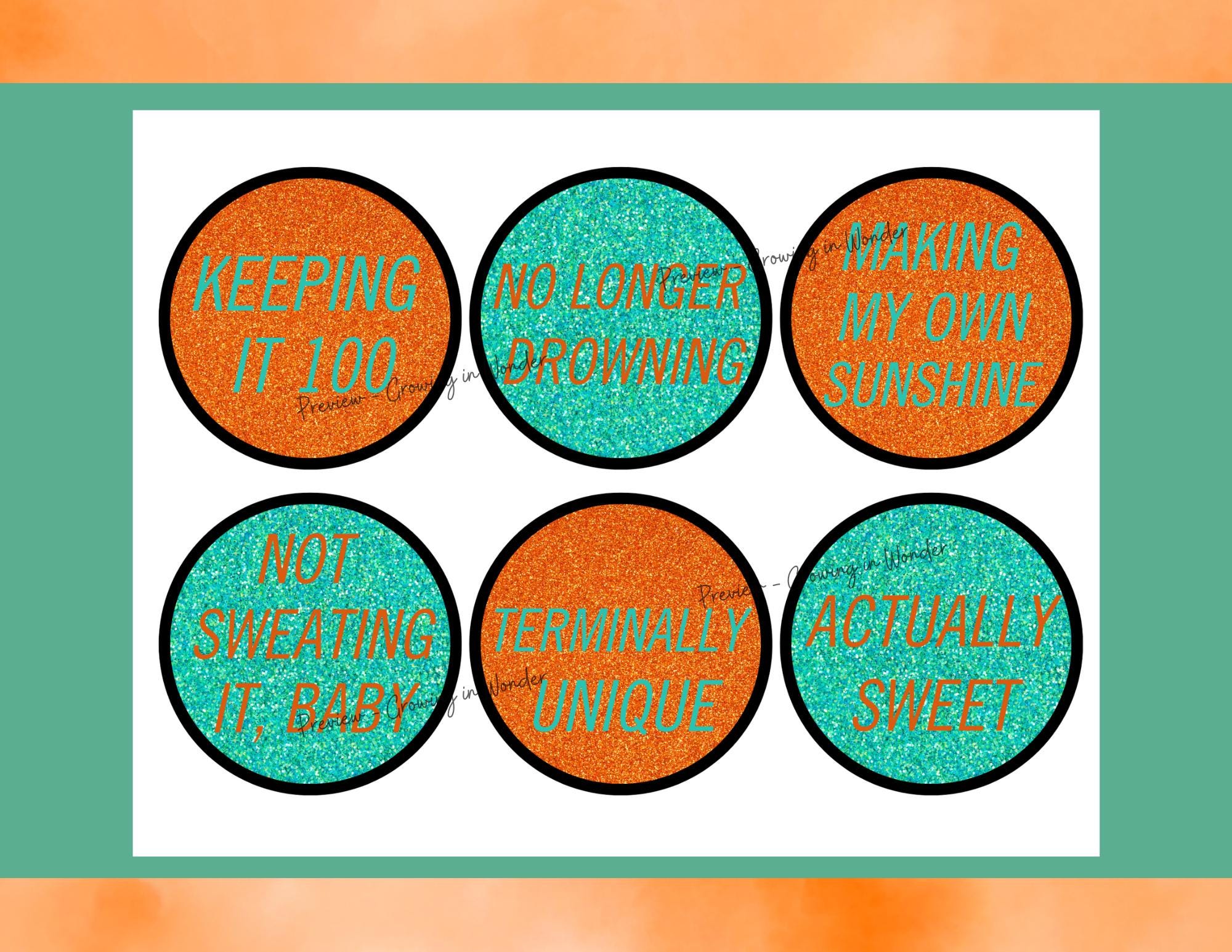 Swiftie Inspired Printable Banner, Showgirl Mirror Border Decor - Etsy