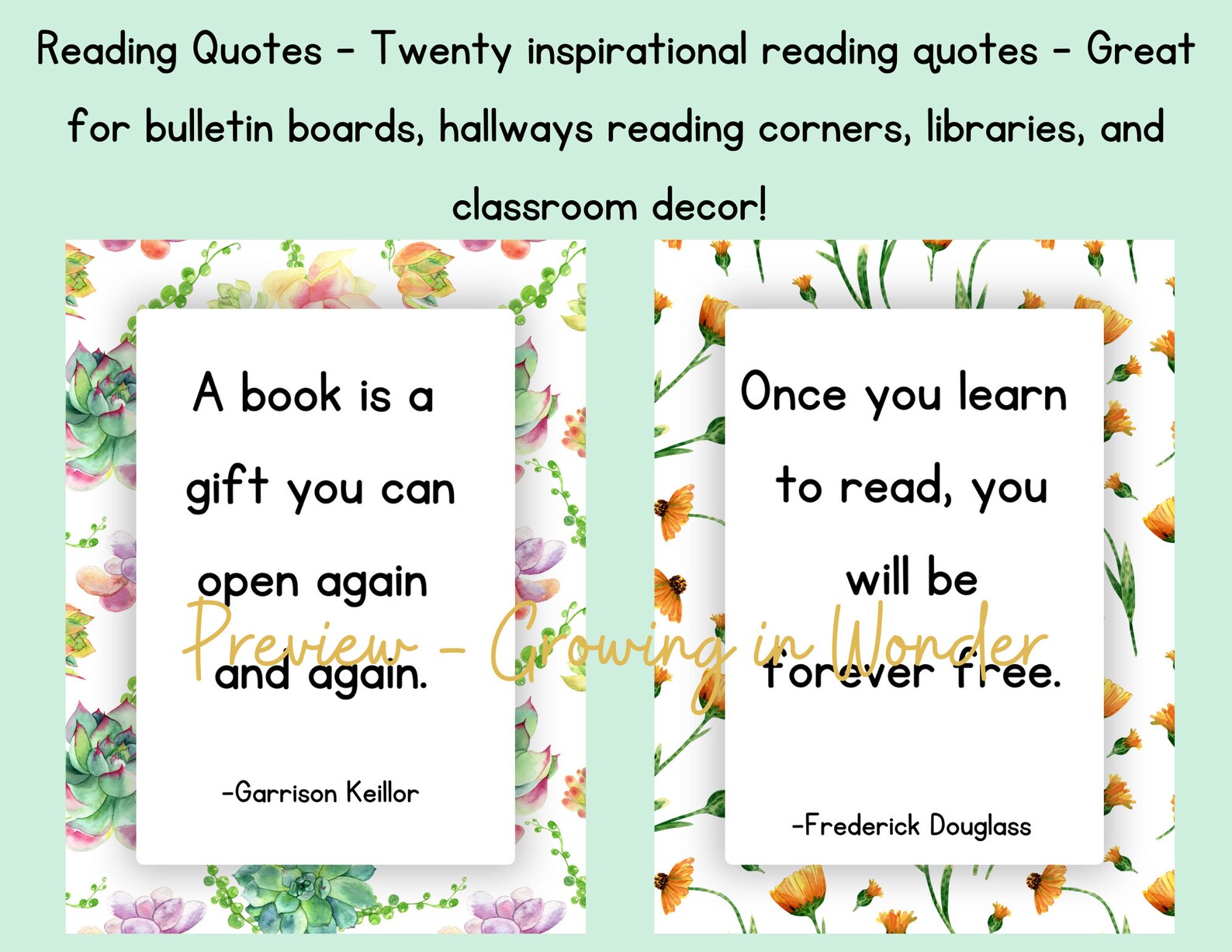 Classroom Decor, Reading Bulletin Board Posters, Reading Quotes, Story ...