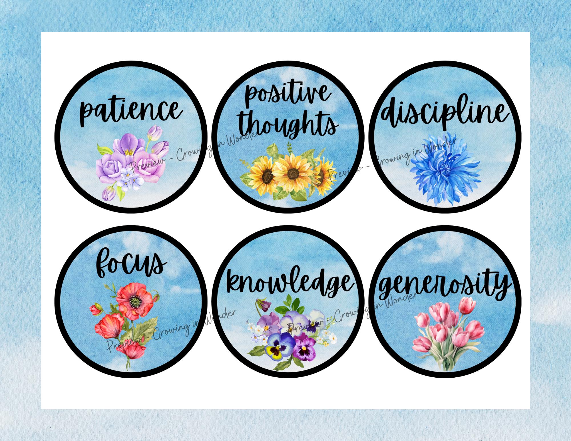 Mental Health Spring Bulletin Board: Things I Can Grow - Etsy