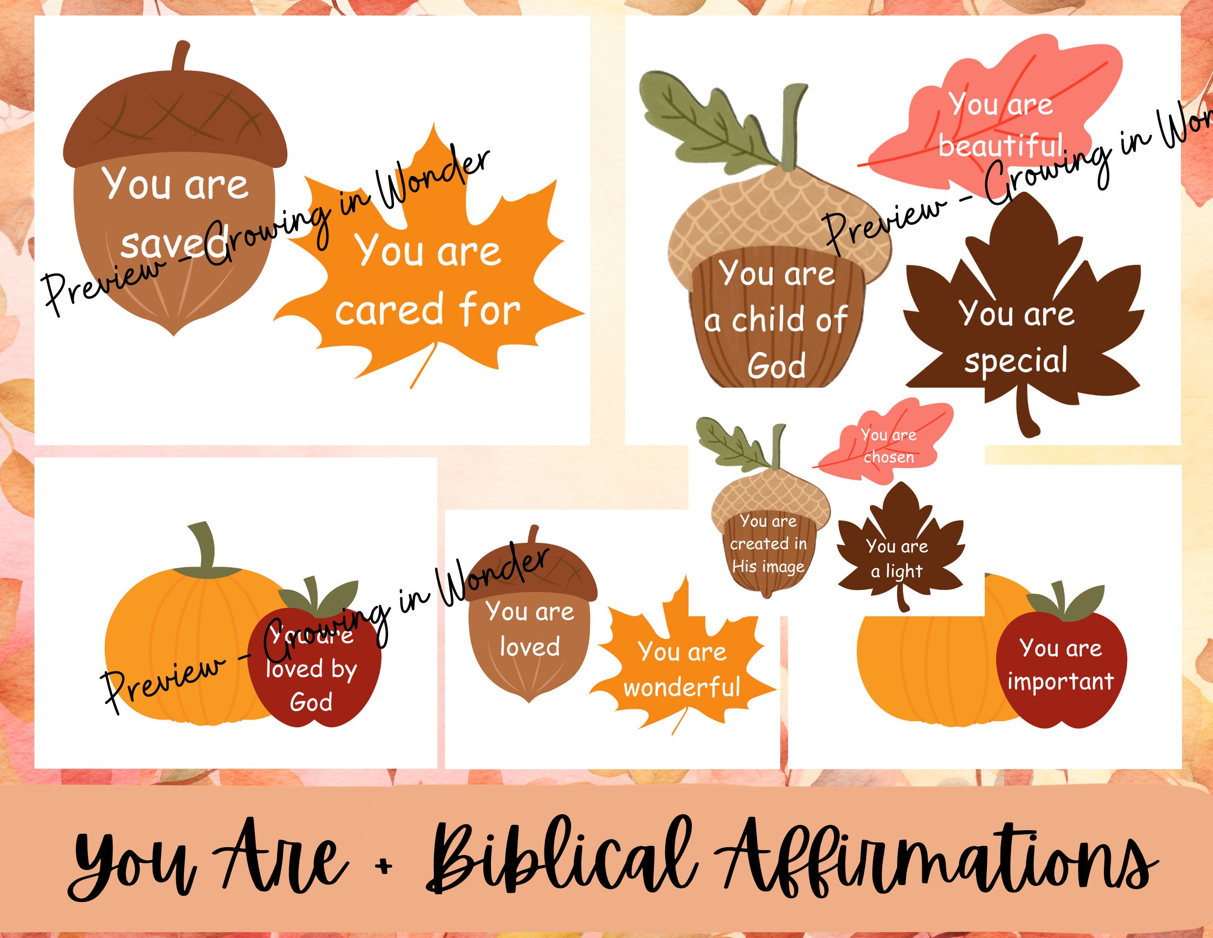 Fall Bible Bulletin Board Kit, Christian Bulletin Board, Fall in Love ...