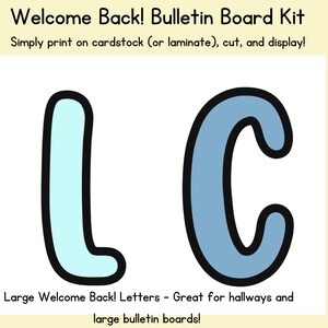 Welcome Back to School Bulletin Board - Etsy