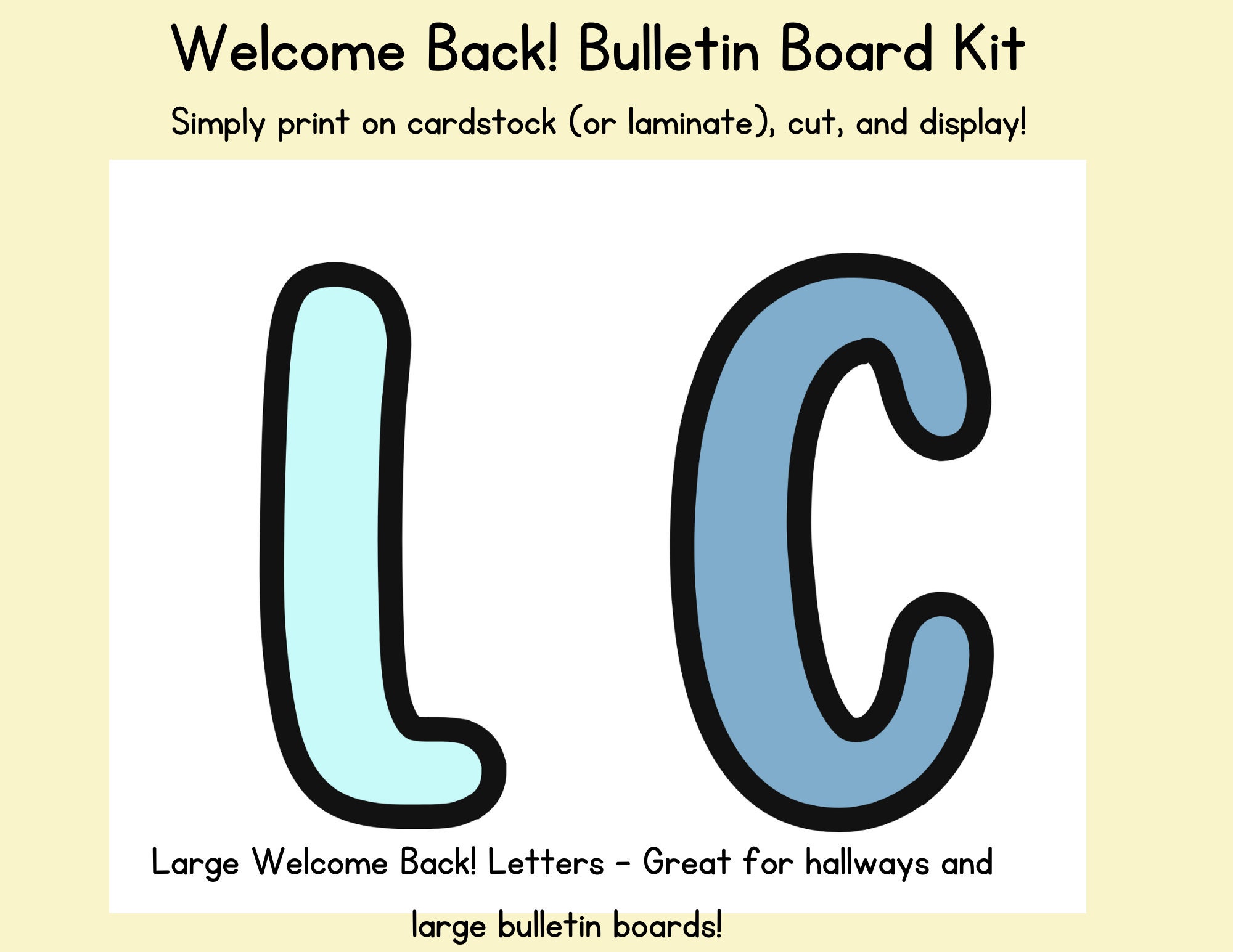 Welcome Back to School Bulletin Board - Etsy