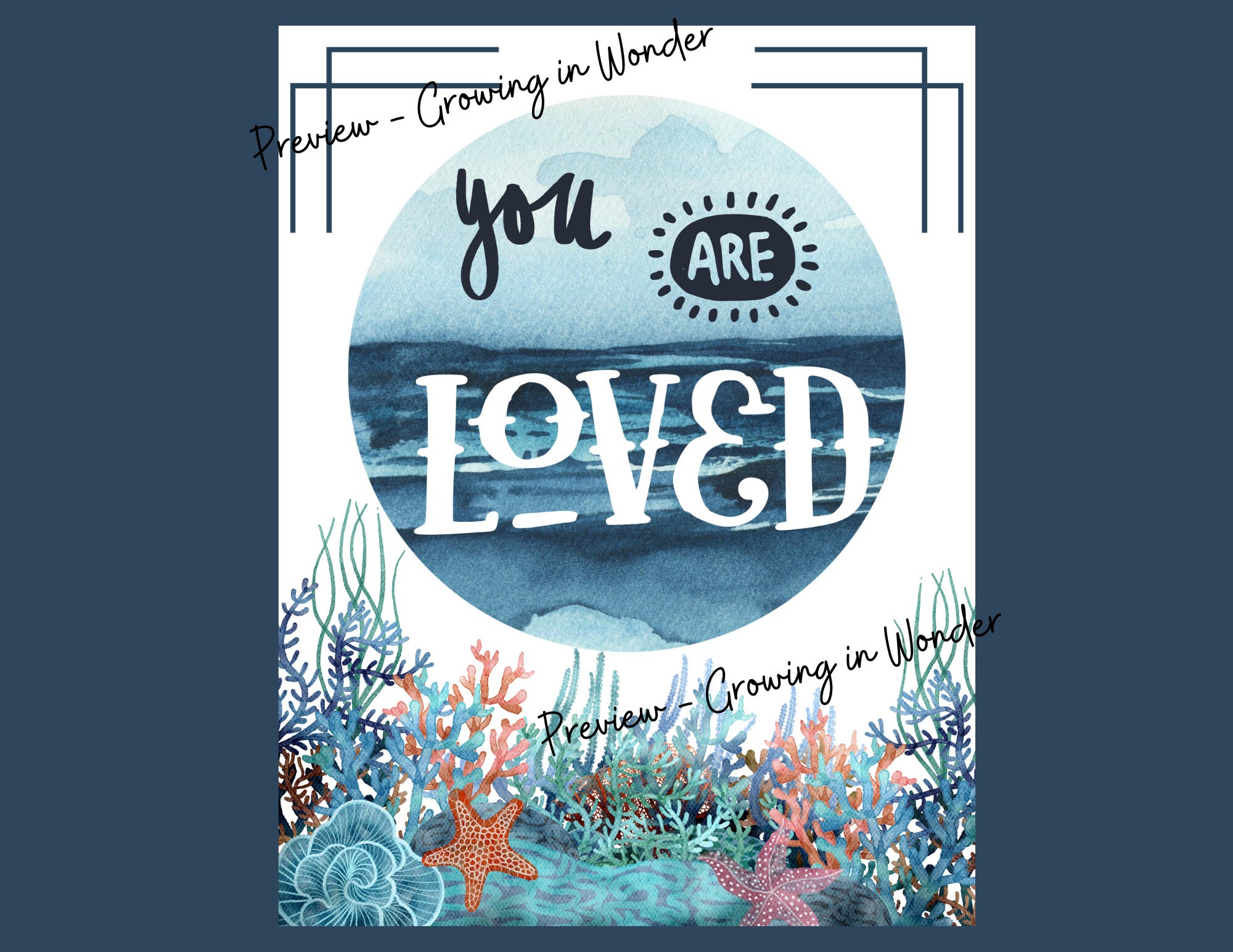 Under the Sea Growth Mindset Printable Posters - Etsy