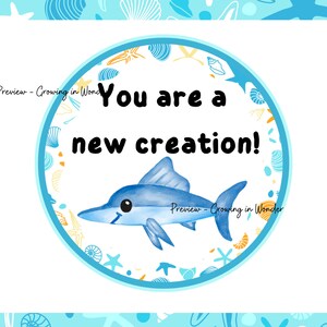 Under the Sea, Ocean Theme Bible School Affirmations - Etsy