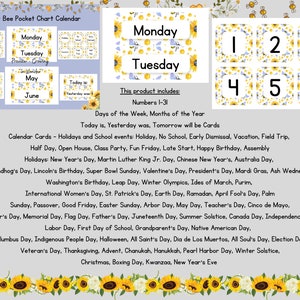 Honey Bee Classroom Bundle: Bulletin Board Kit, Bookmarks, Alphabet ...