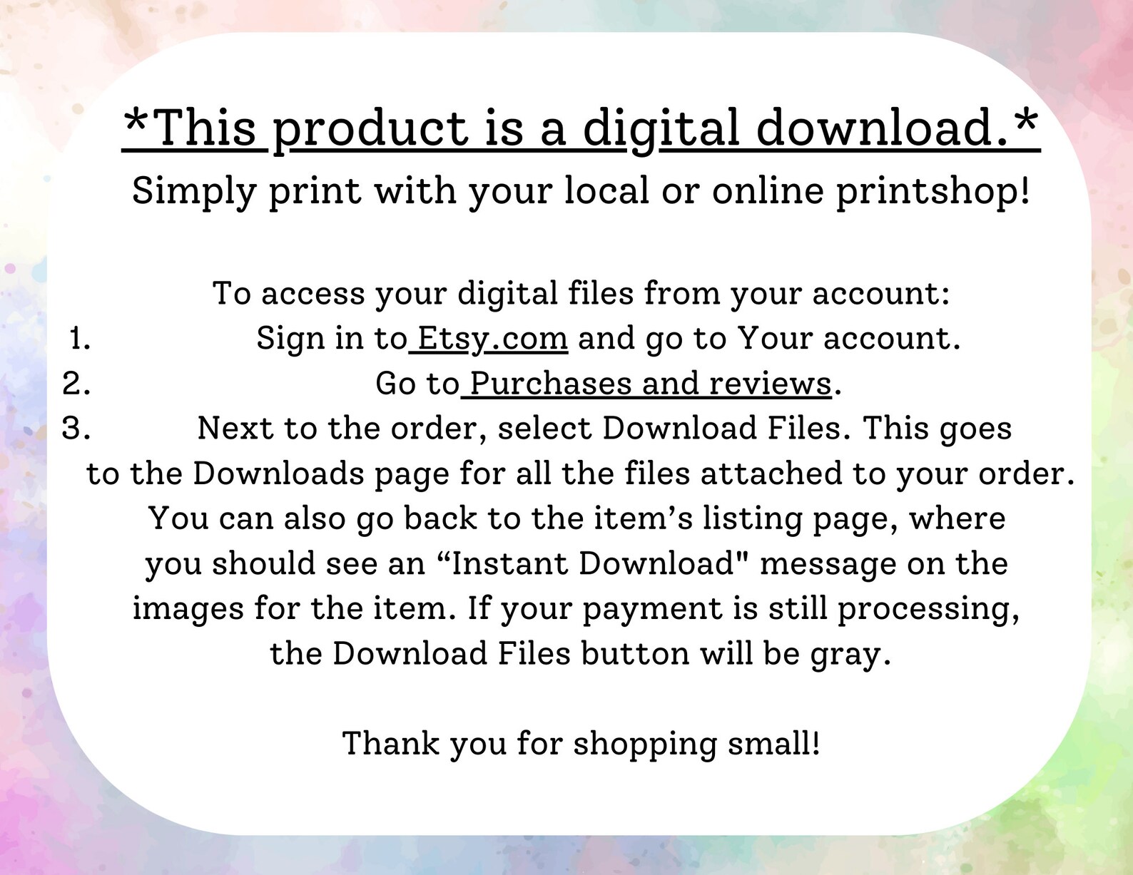 Rainbow Color Posters, Printable Classroom Posters/flashcards - Etsy