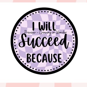 Groovy Retro Heart Positive Affirmations, Affirmation Station ...