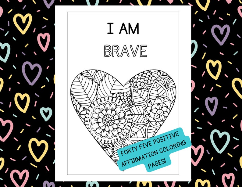 Growth Mindset Coloring Pages zentangle / Mandala - Etsy Israel