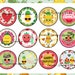 Printable Summer Cupcake Toppers, Summer Fruit Theme - Etsy