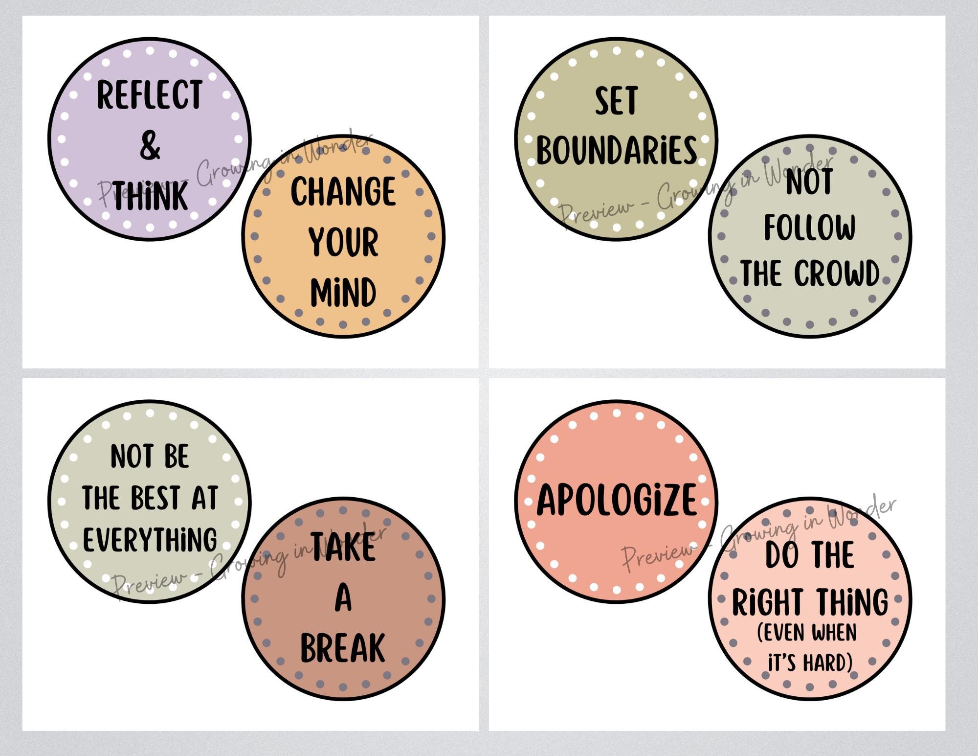 It is Ok To.. Bulletin Board, Social Emotional Classroom Decor - Etsy