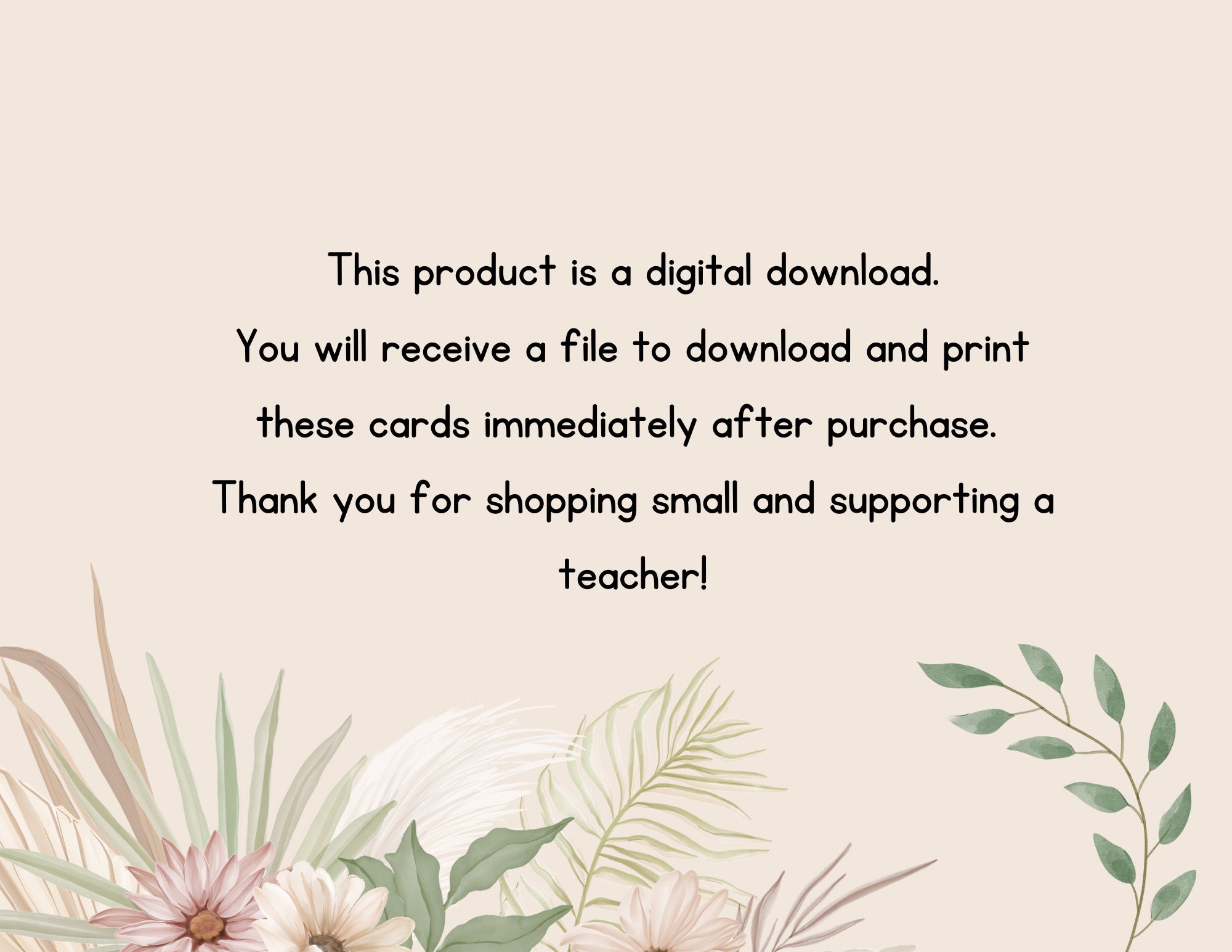 Modern Boho Alphabet ASL Printable Classroom Cards - Etsy