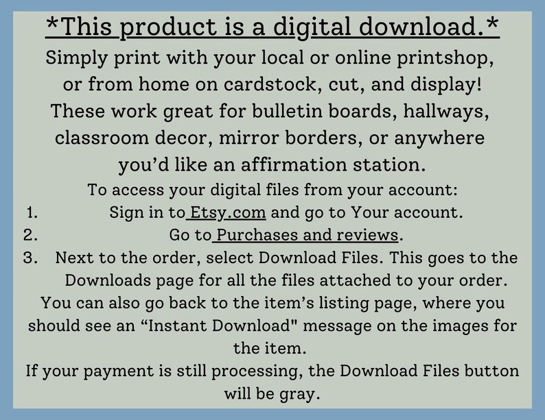 Mental Health Spring Bulletin Board: Things I Can Grow - Etsy