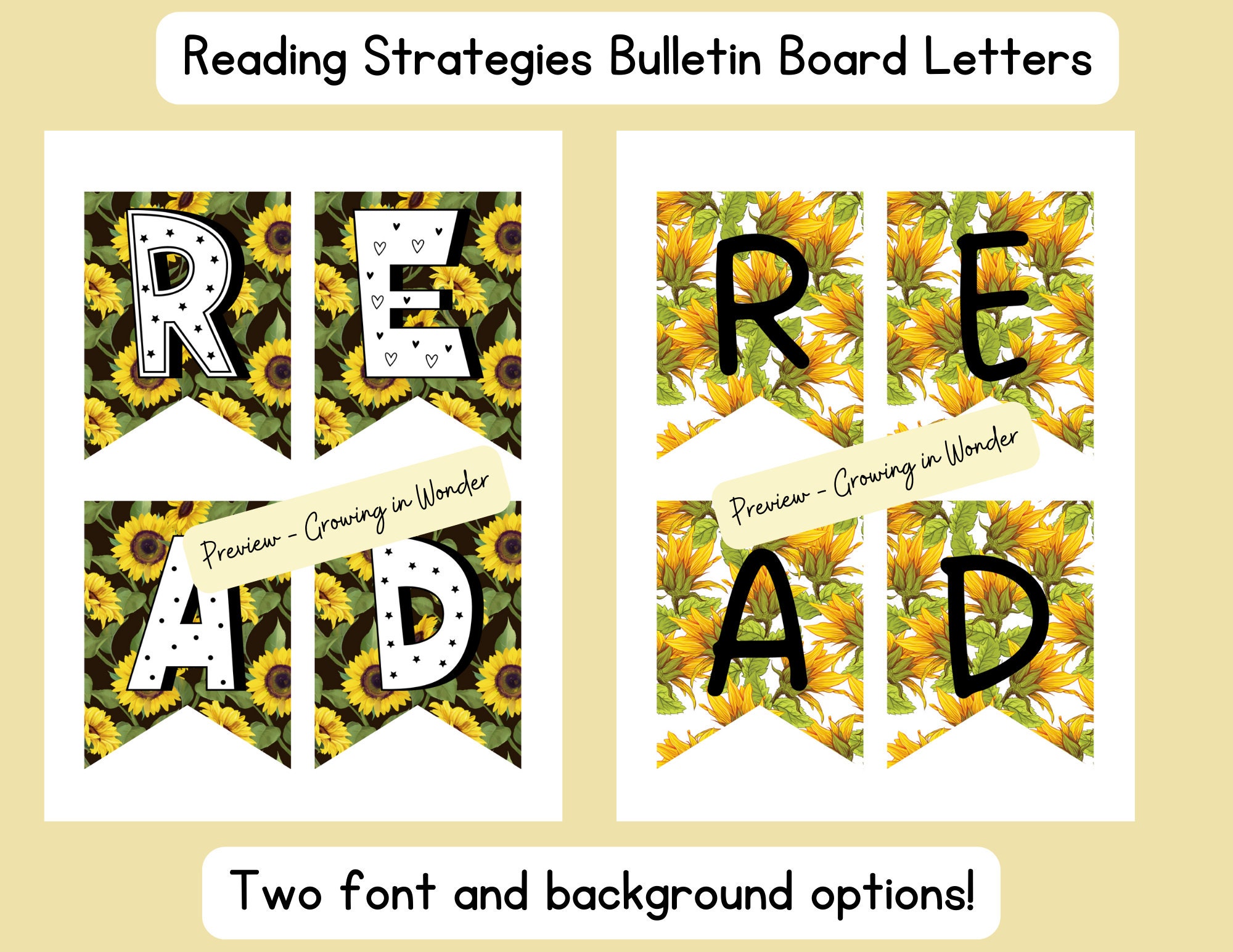 Reading Strategies Posters, Classroom Reading Bulletin Board - Etsy