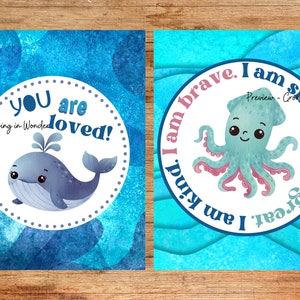Under the Sea Growth Mindset Printable Posters, Ocean Theme Classroom ...