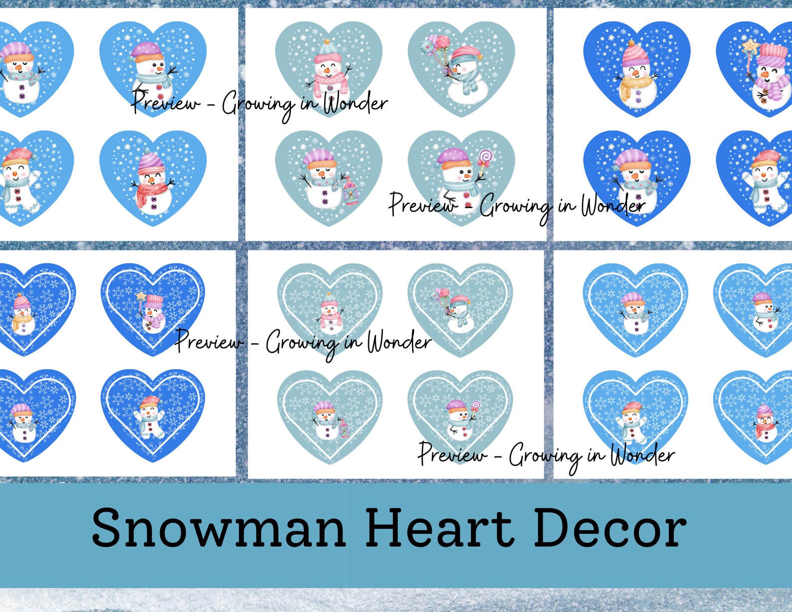 Winter Snowman Bible Affirmations, Christian Bulletin Board Kit - Etsy