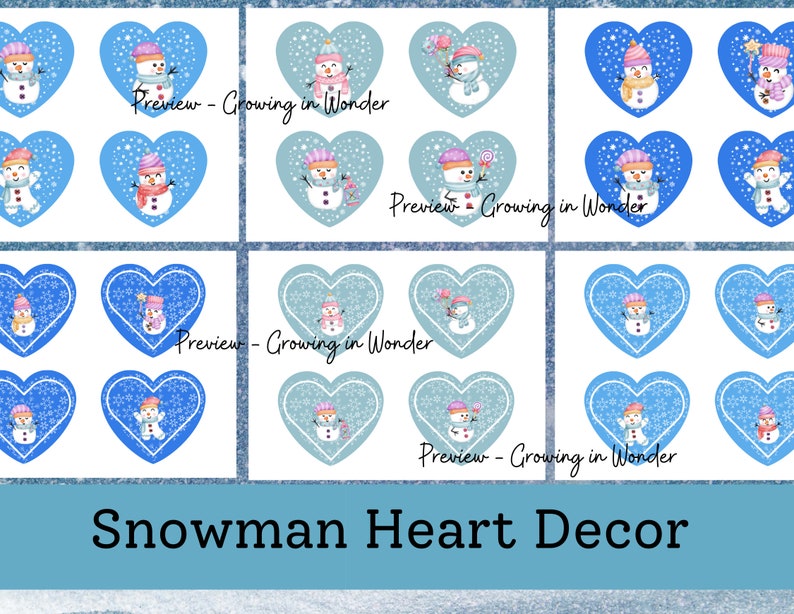 Winter Snowman Bible Affirmations, Christian Bulletin Board Kit - Etsy