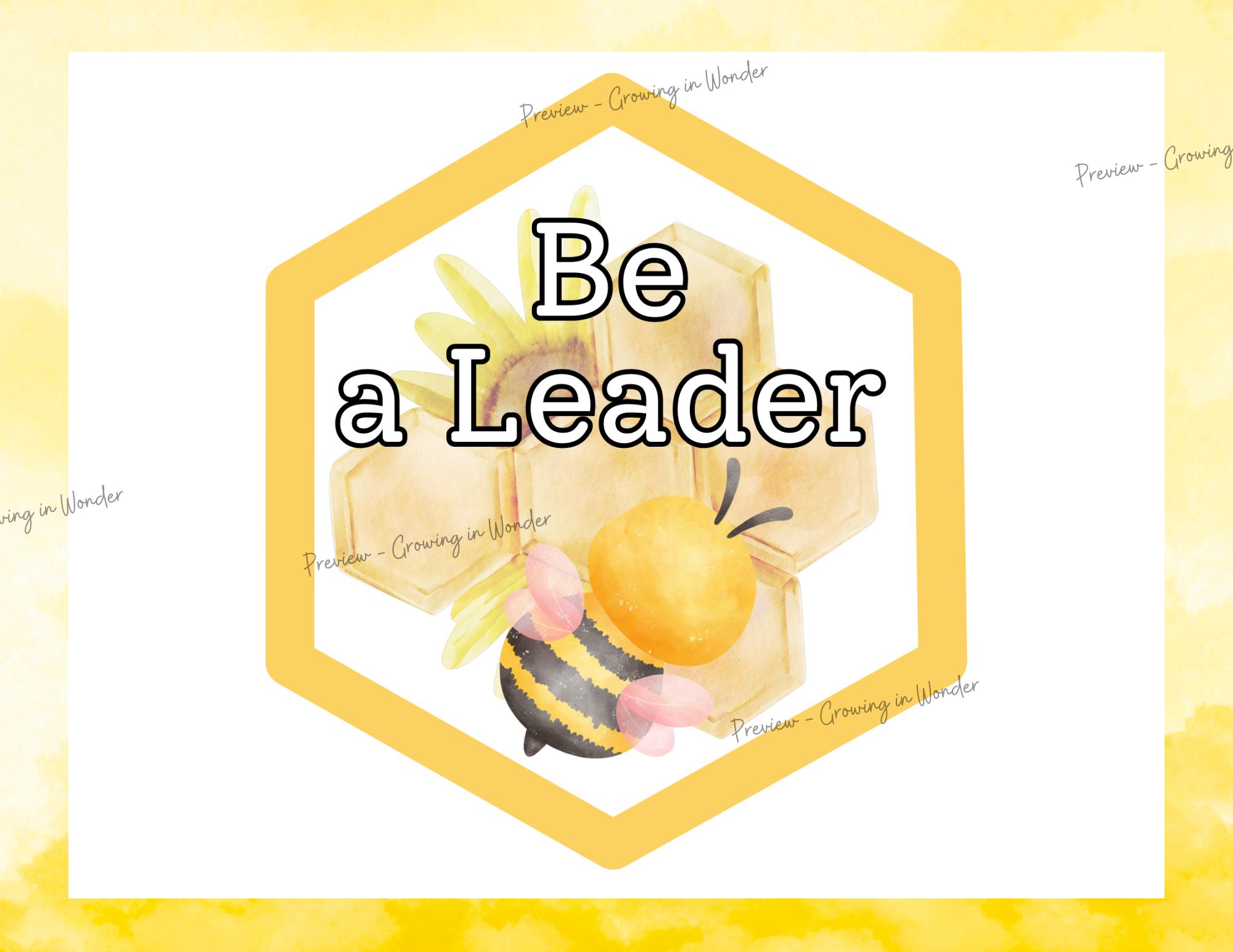 Large Honey Bee Classroom Decor, Positive Affirmations - Etsy