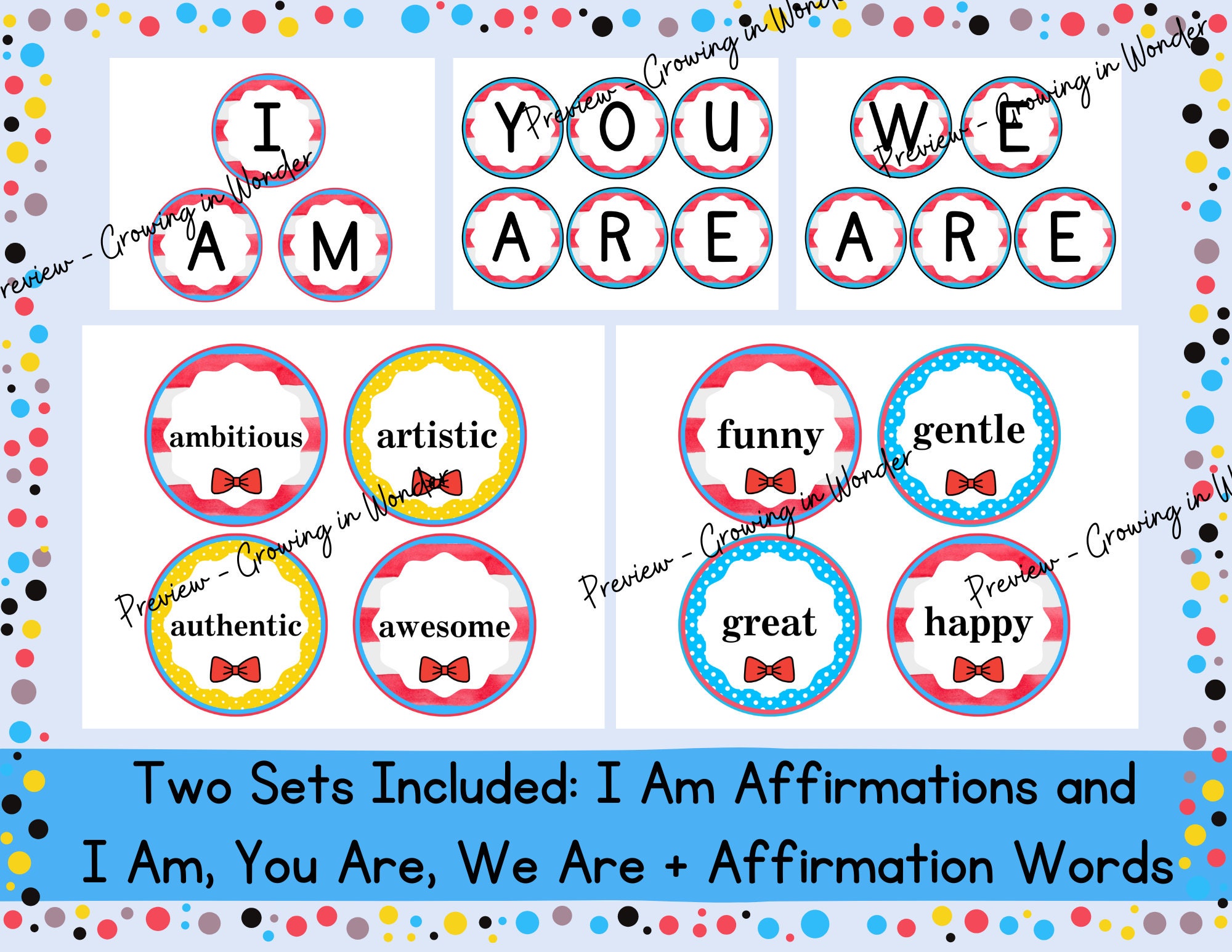 Affirmation Station, Positive Classroom Affirmations, Bulletin Board ...