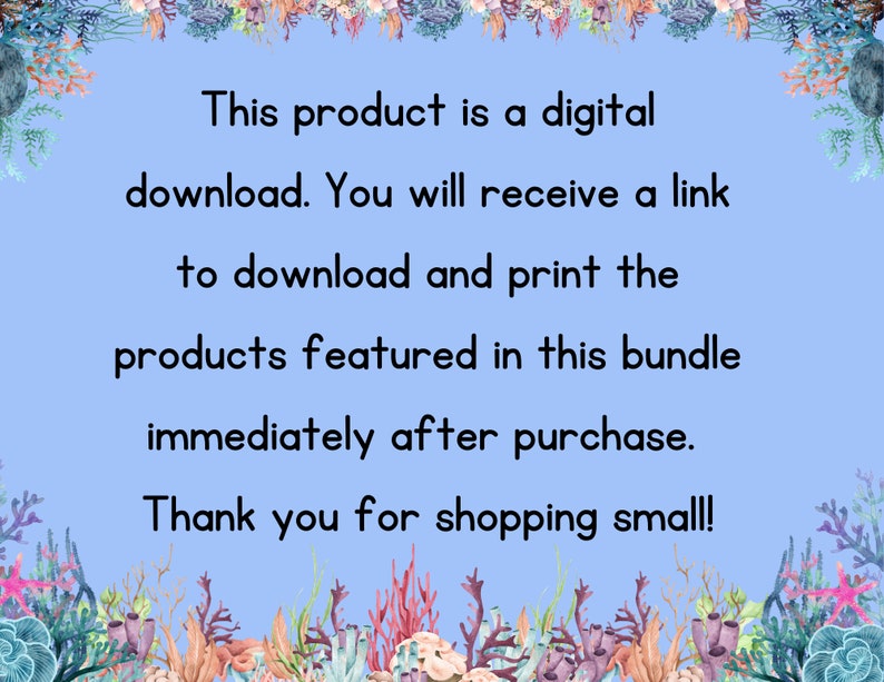 Ocean Theme Pocket Chart Calendar, Under the Sea Classroom - Etsy