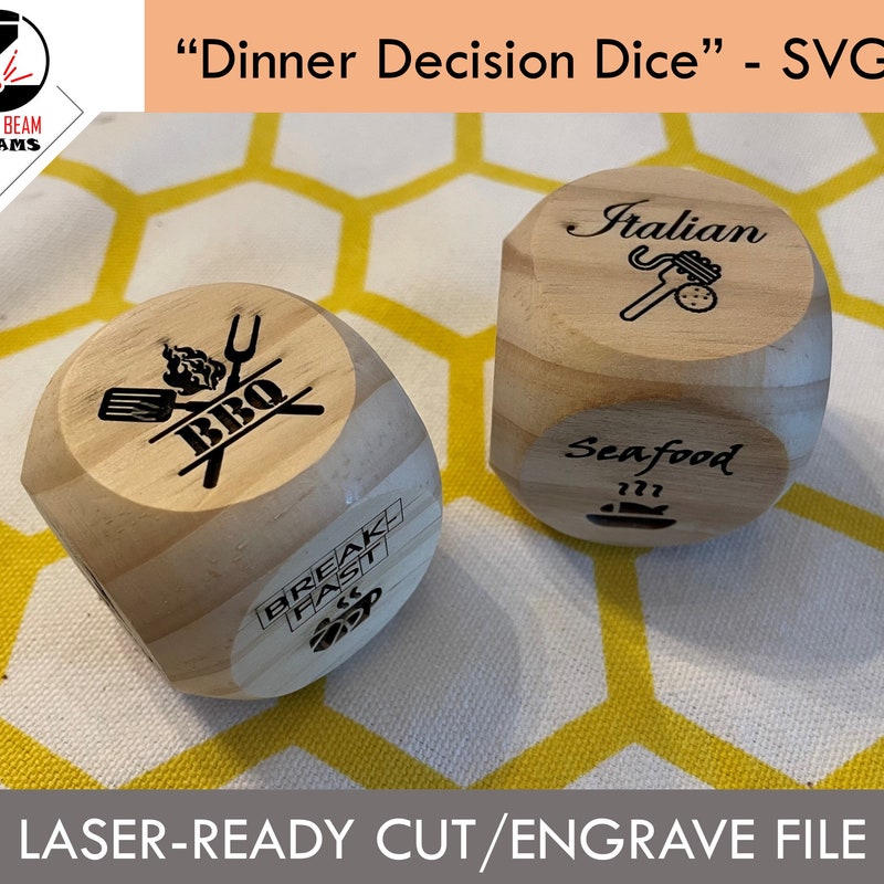 Dinner Decider Dice - Etsy
