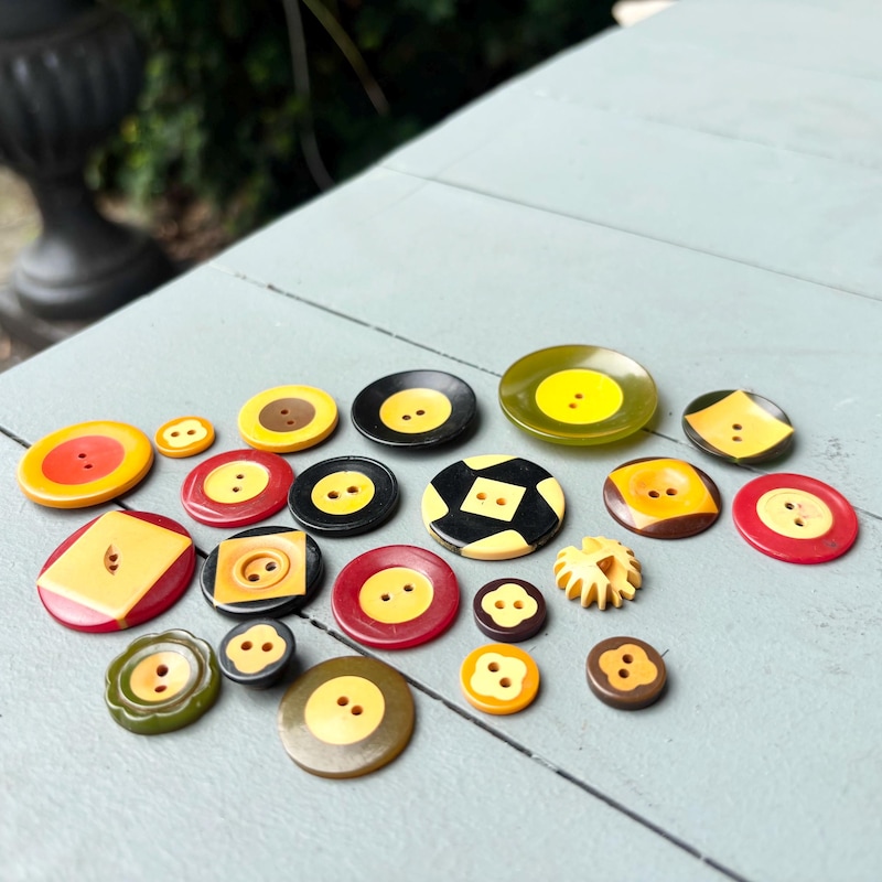 Bakelite Antique Buttons - Etsy