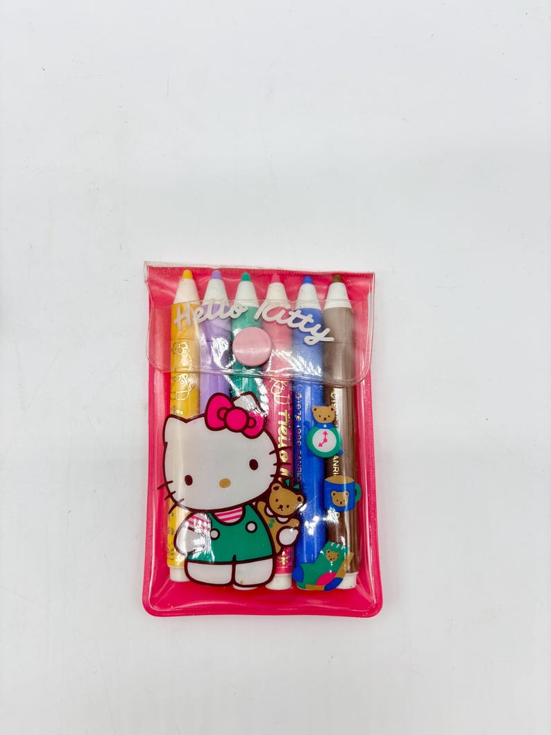 Set of Vintage Hello Kitty Markers - Etsy