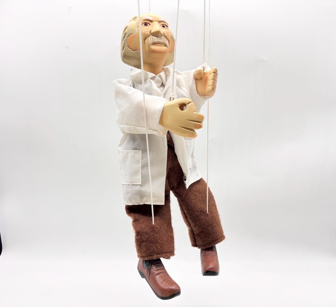 Vintage Einstein Puppet - Etsy